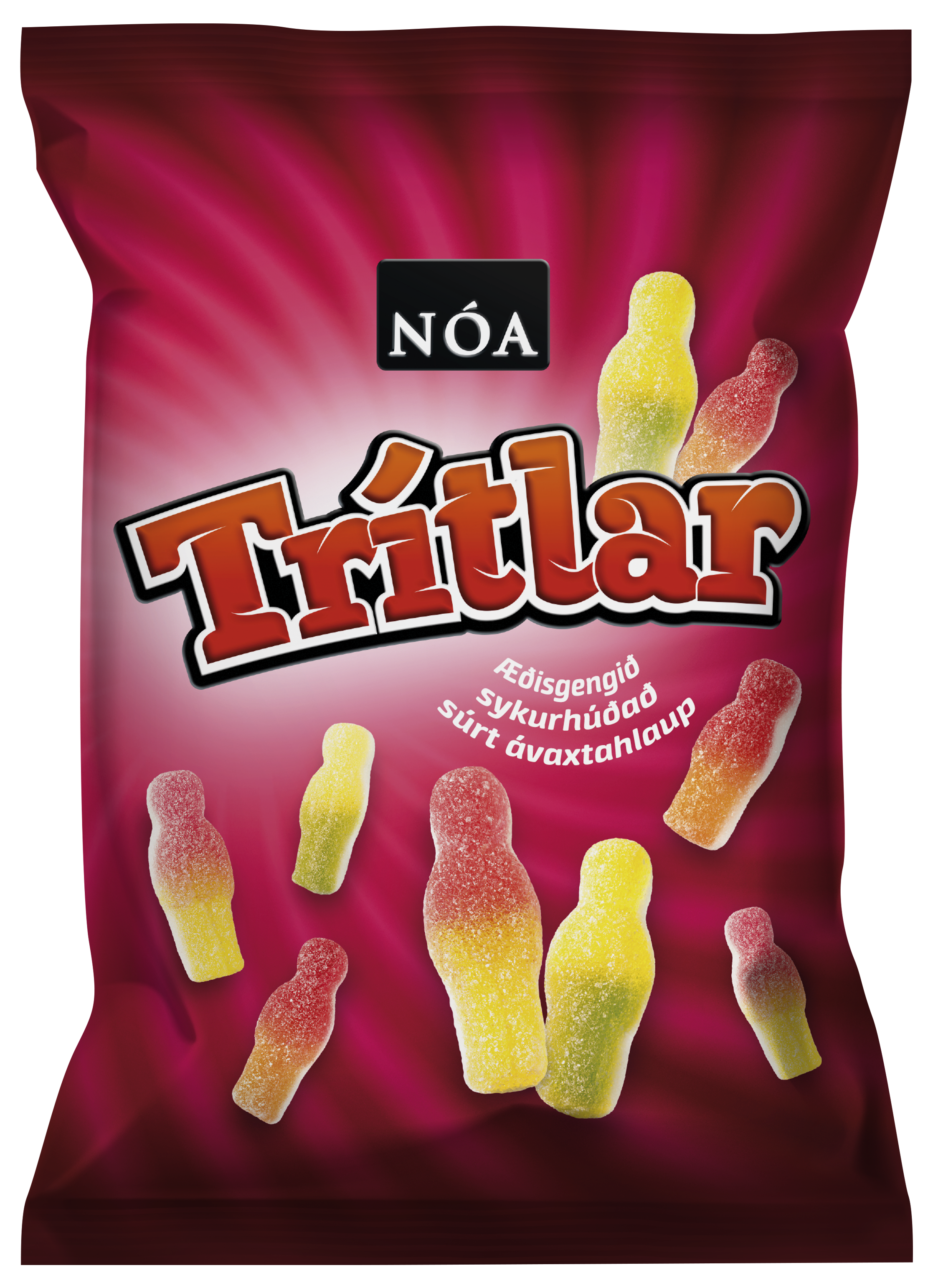 NÓA TRÍTLAR SYKRAÐIR SÚRIR 150G - Nói Síríus - Með Íslendingum í 100 ár