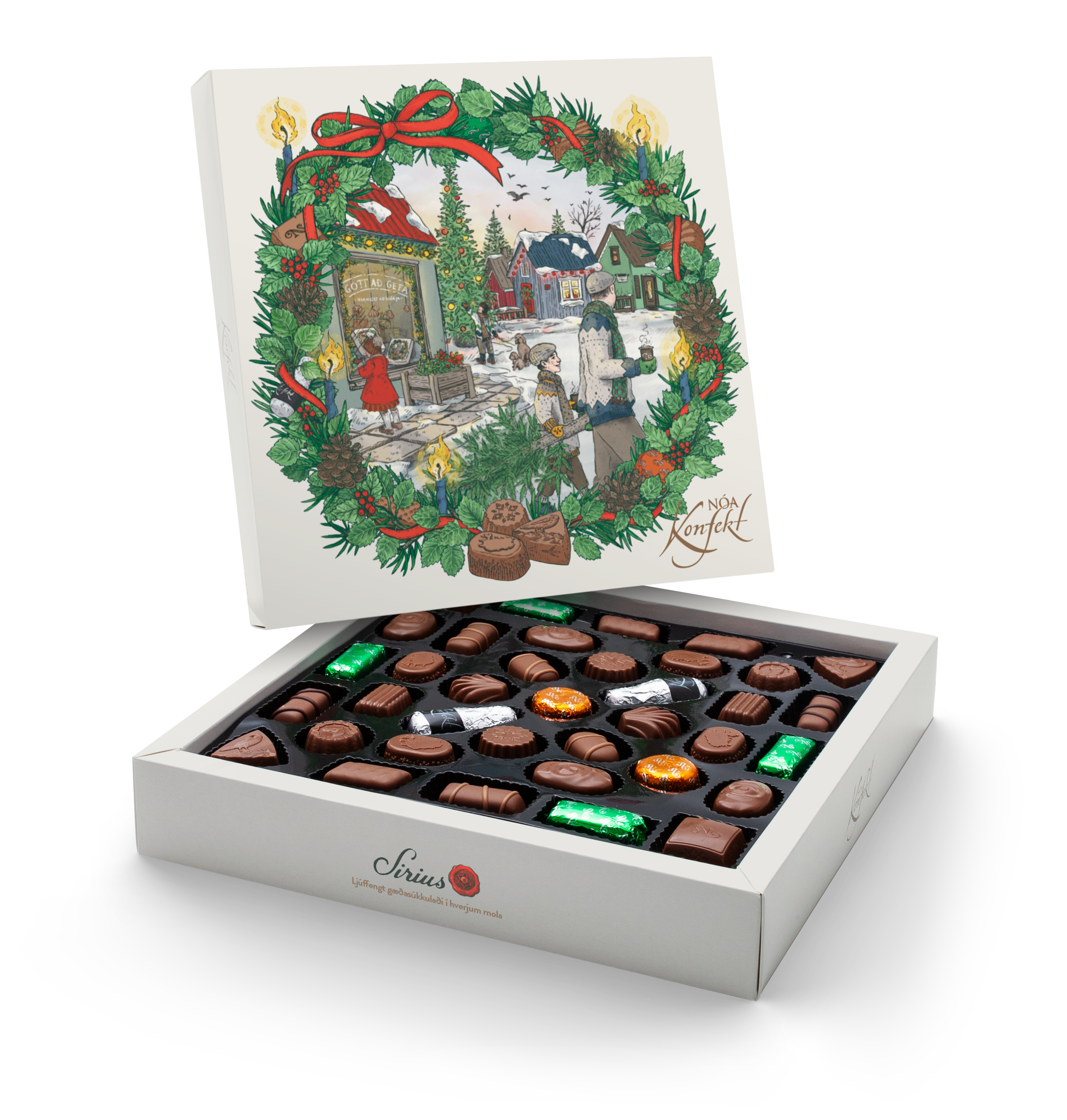 NÓA KONFEKTKASSI 630G - Nói Síríus - Með Íslendingum í 100 ár