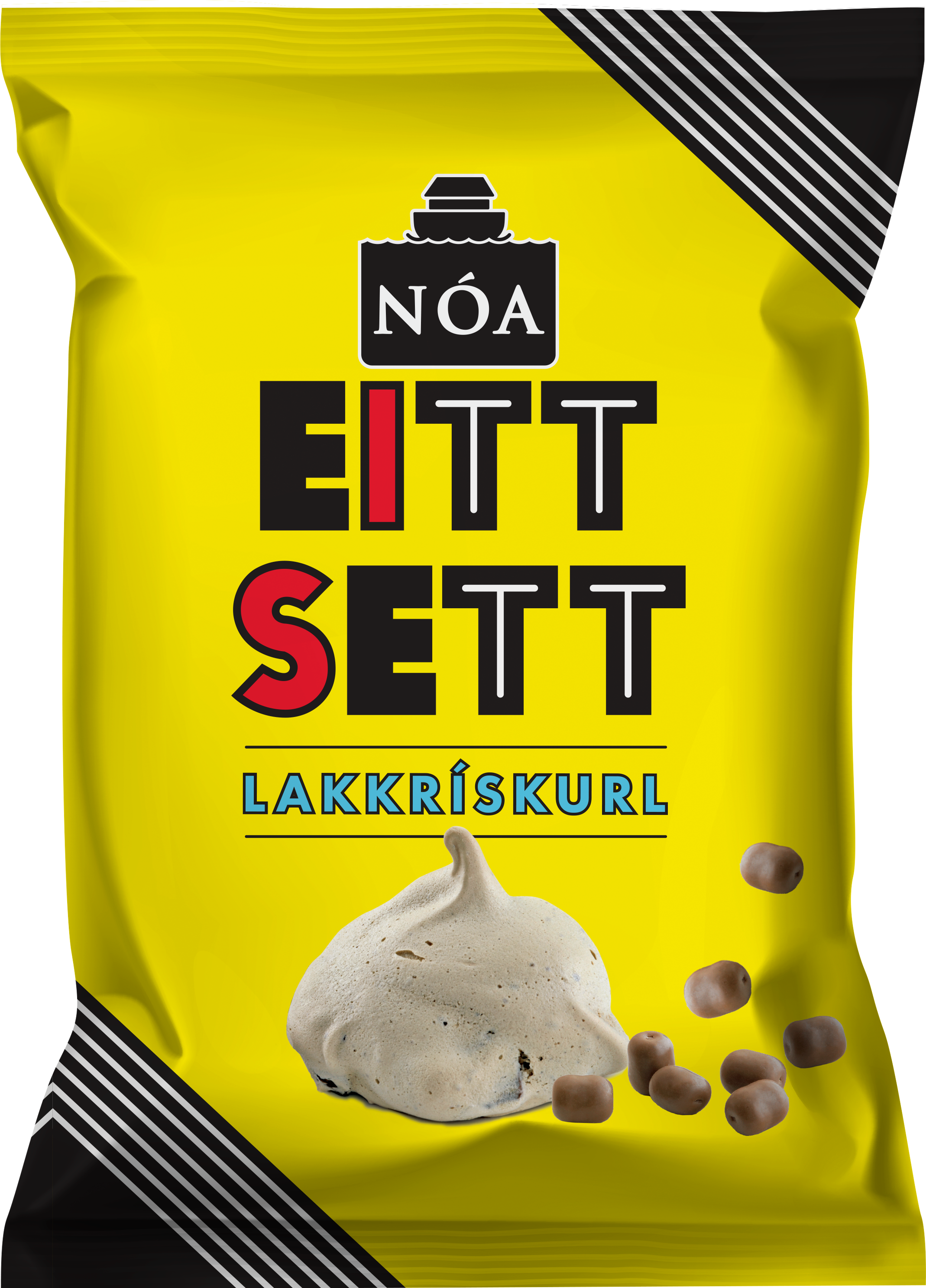 SÍRÍUS EITT SETT LAKKRÍSKURL 150G - Nói Síríus - Með Íslendingum í 100 ár