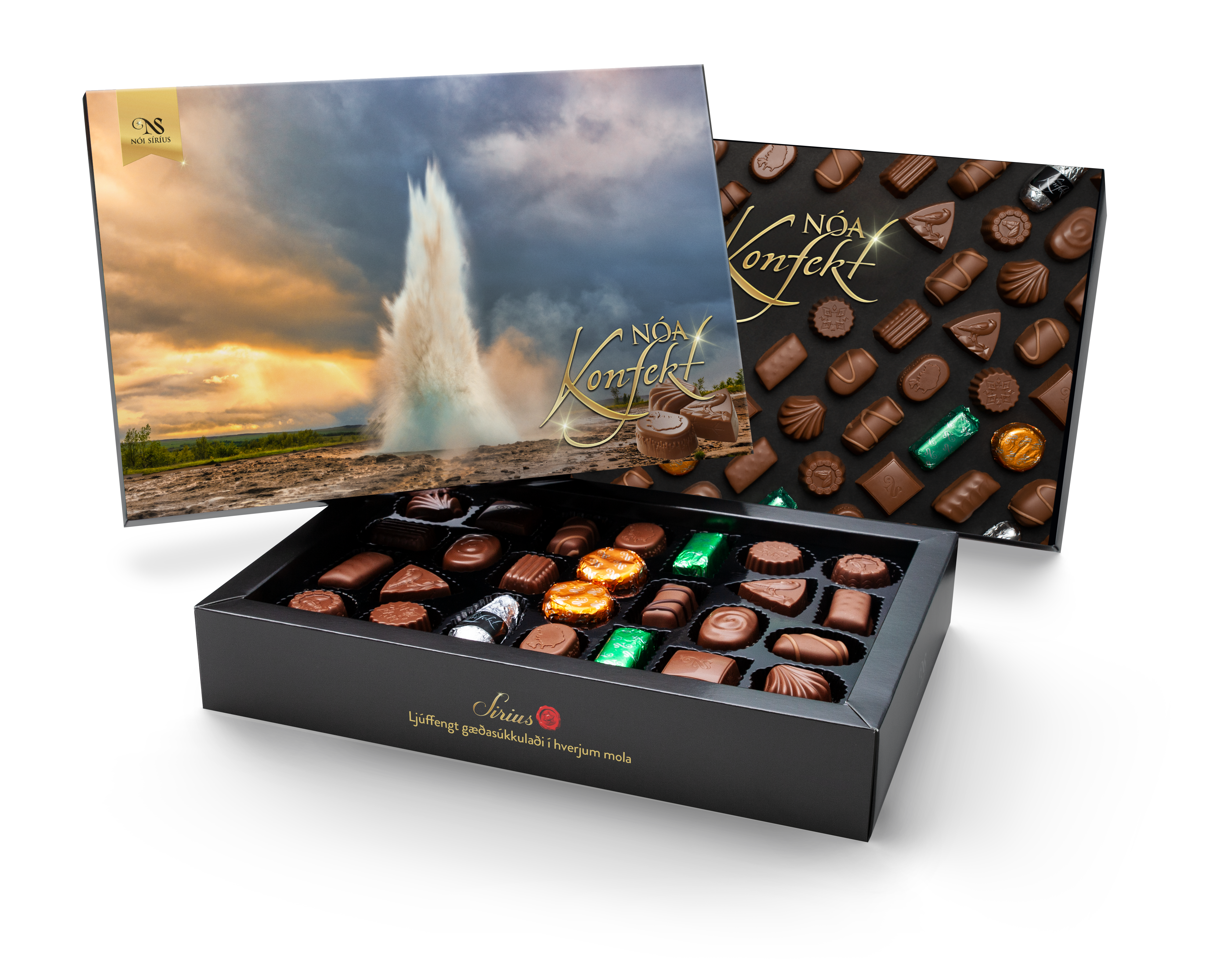 NÓA KONFEKTKASSI 440G - Nói Siríus - Með Íslendingum í 100 ár