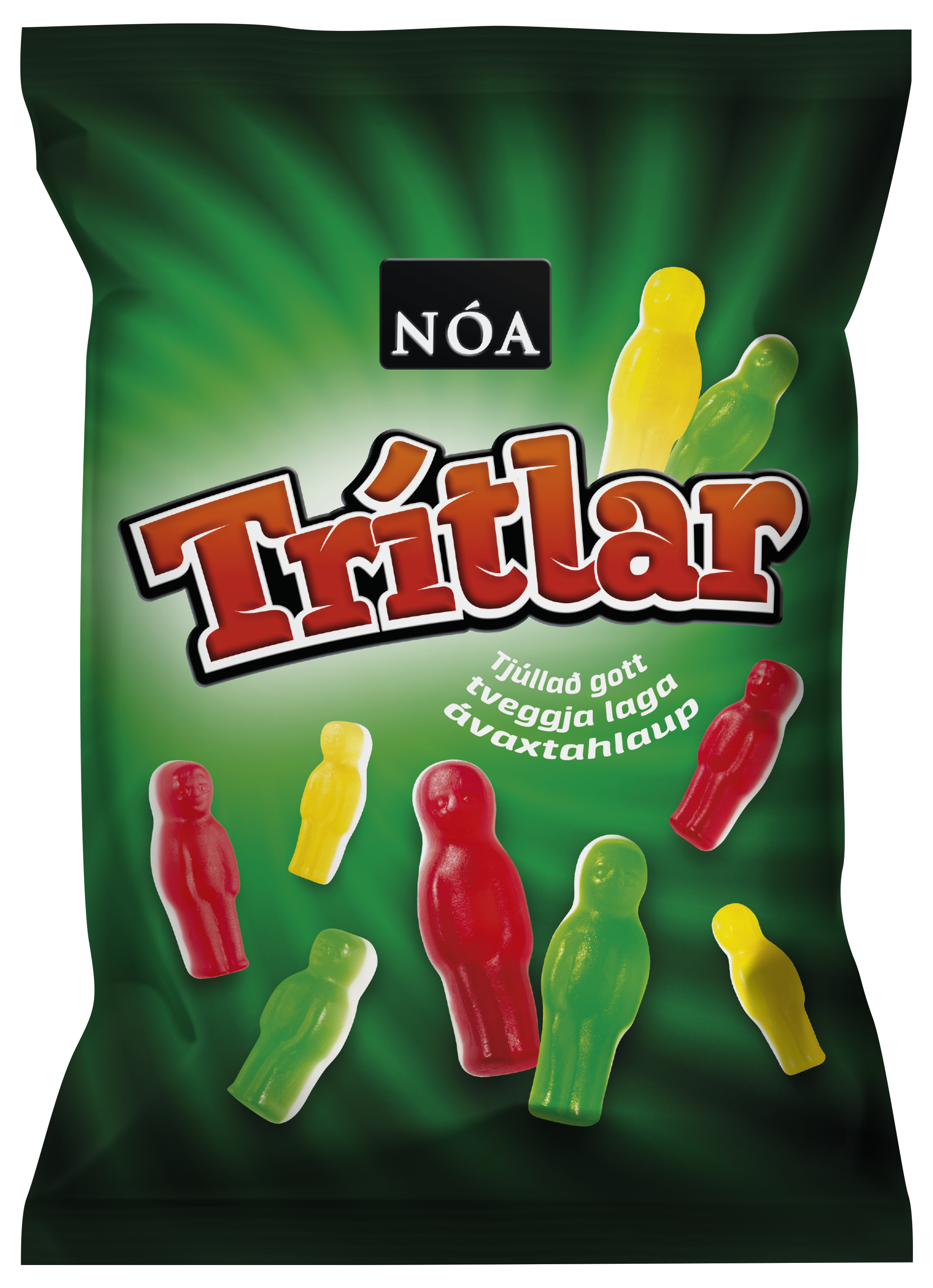 NÓA HLAUPTRÍTLAR TVEGGJALAGA 150G - Nói Siríus