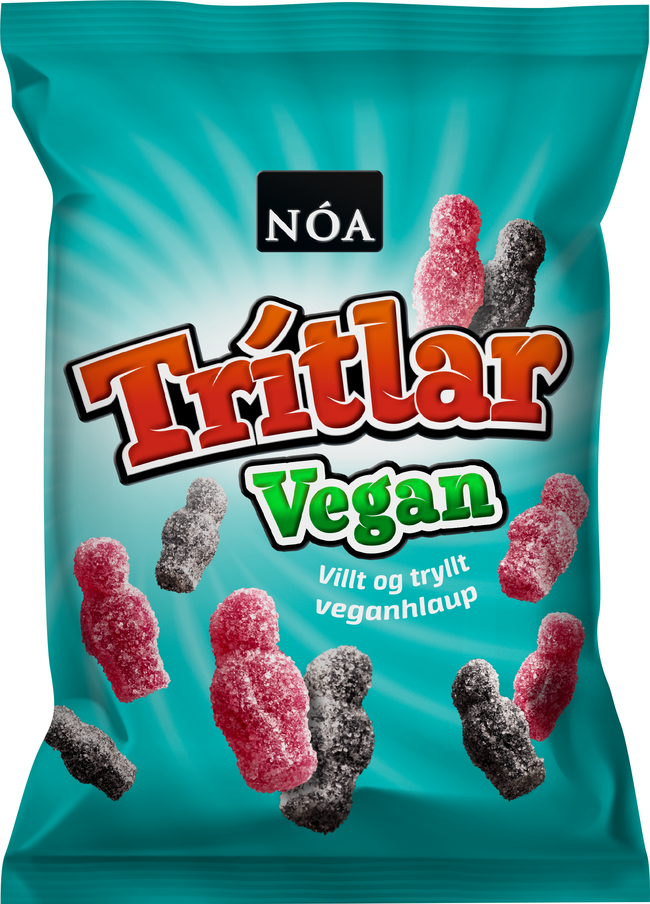 NÓA HLAUPTRÍTLAR VEGAN 150G - Nói Síríus - Með Íslendingum í 100 ár
